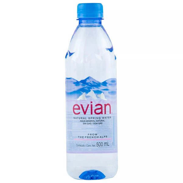 AGUA EVIAN SIN GAS 500ML – recreominimarket